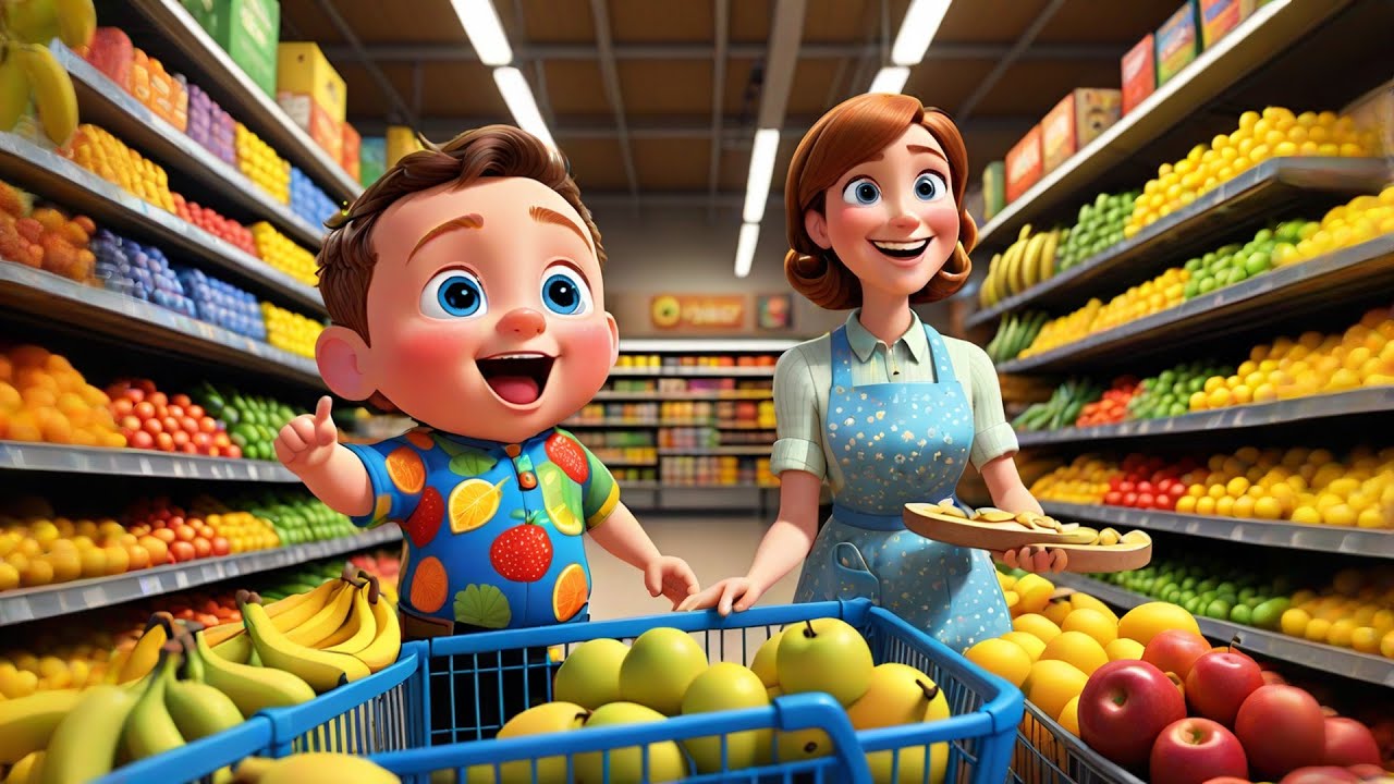 Baby Sam Eats Fruit + More Nursery Rhymes & Kids Songs - YouTube