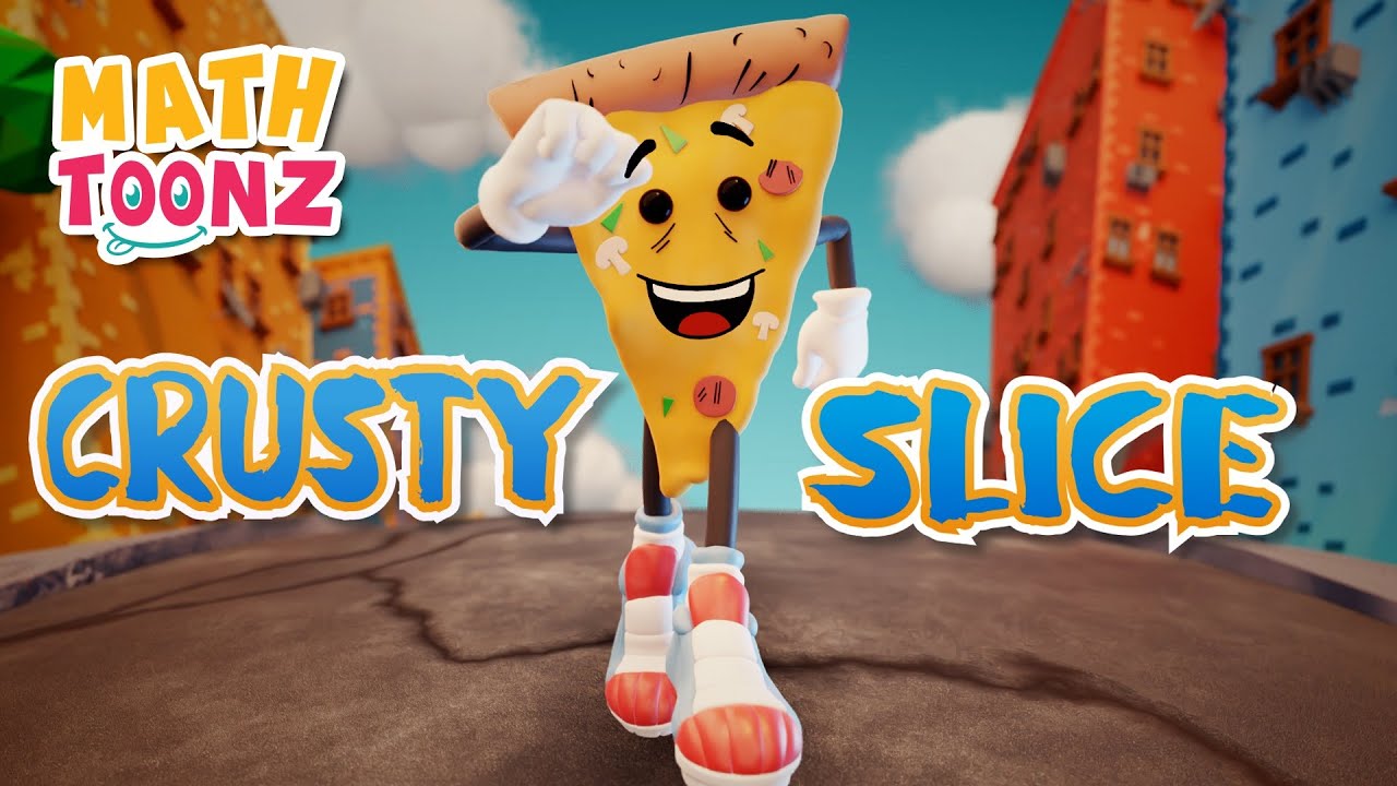 The Pizza Math Song - Introducing Fractions | Learning Song For Kids ...