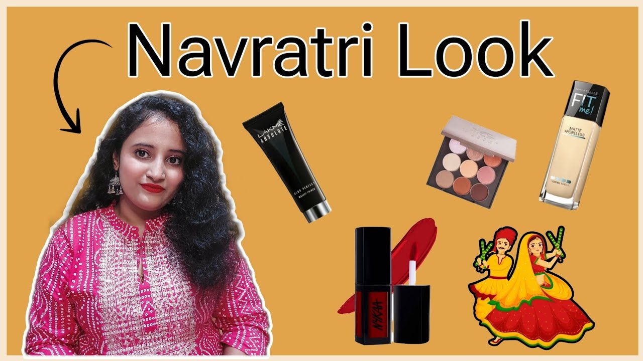 NAVRATRI LOOK | GET READY FOR NAVRATRI | BY AISHU PATATH - YouTube