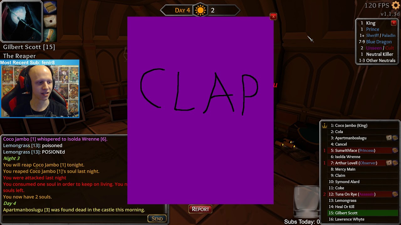 Throne of Lies | Good Morning Reaper! - YouTube