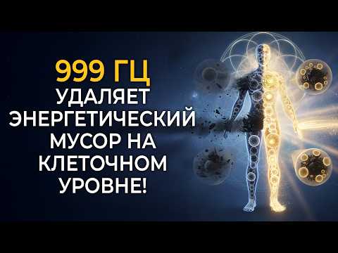 999 Гц Частота Удаляет Энергетический Мусор на Клеточном Уровне!