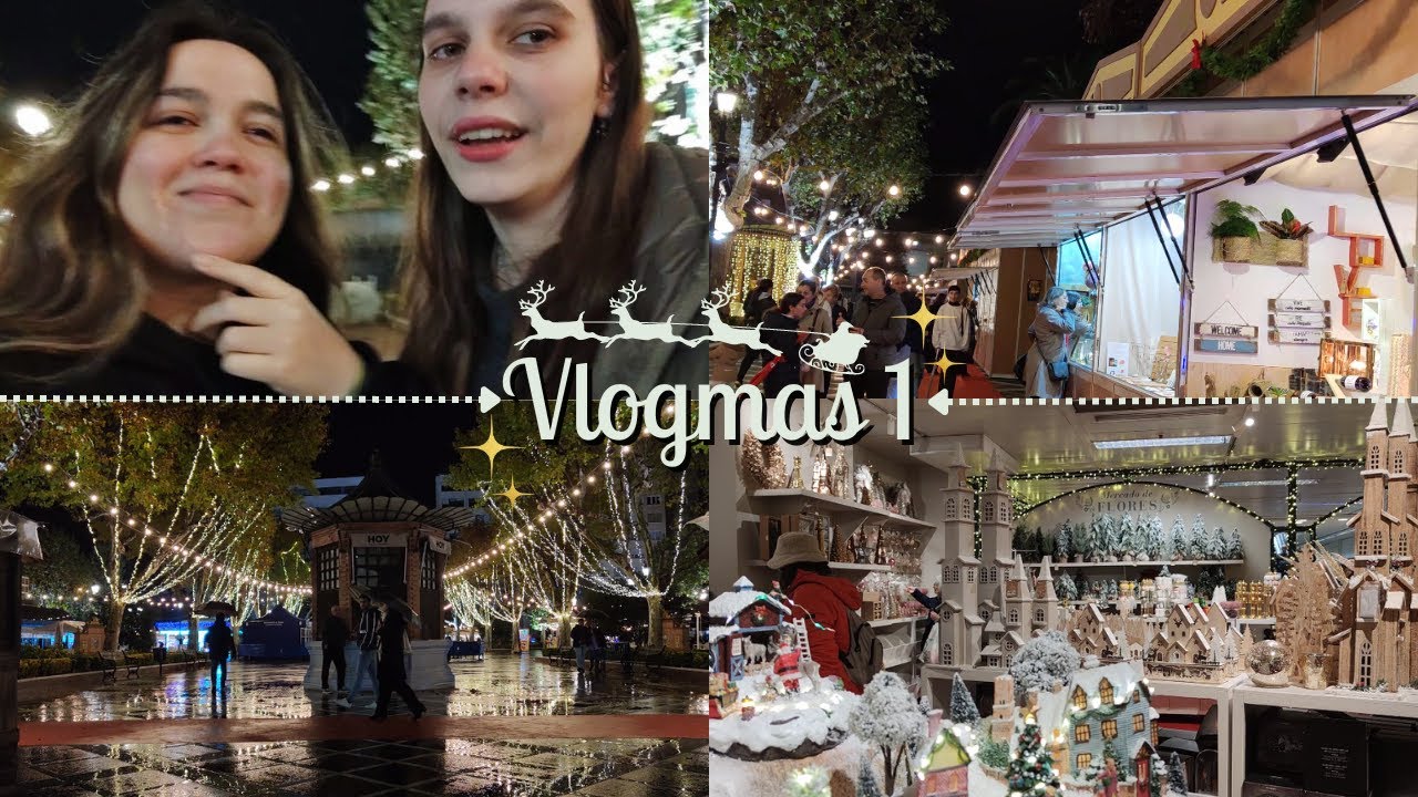 Vlogmas 1 *encendido de luces, sesión de fotos...* | ISARY - YouTube