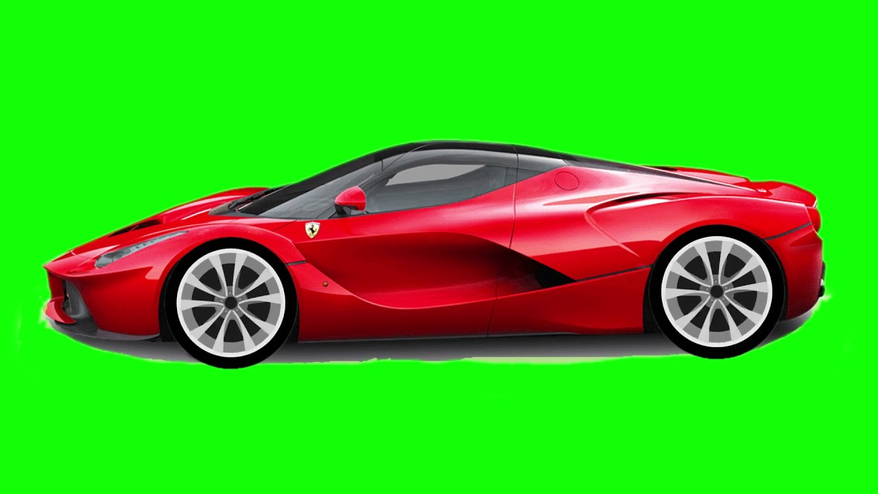 Green screen car | Ferrari green screen - YouTube