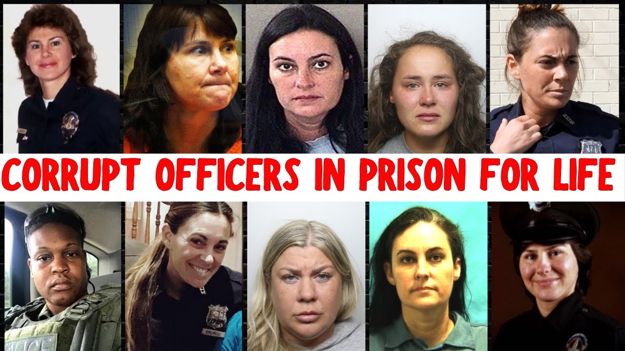 CORRUPT FEMALE POLICE OFFICER Sentenced To LIFE In PRISON | Full List ...