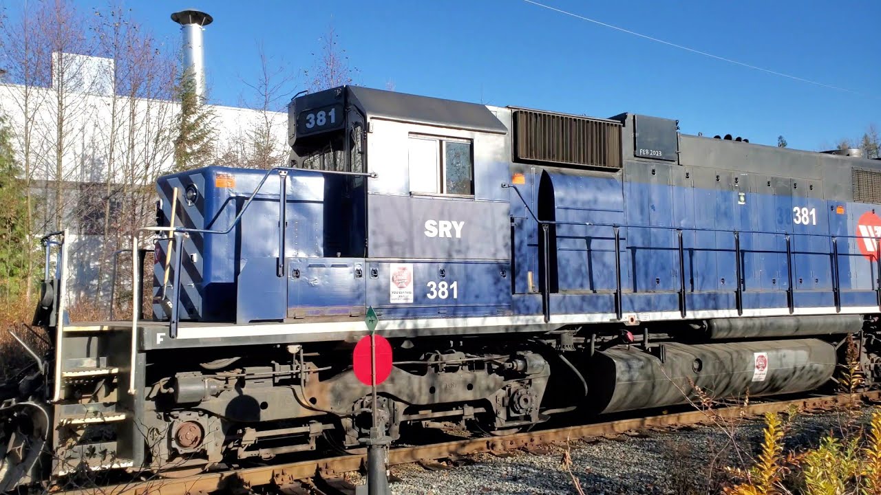 SRY Rail Link at Langley Township - YouTube