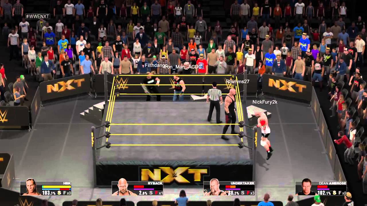 Ryback vs. Dean vs. Undertaker Spec. Enforcer HBK - YouTube