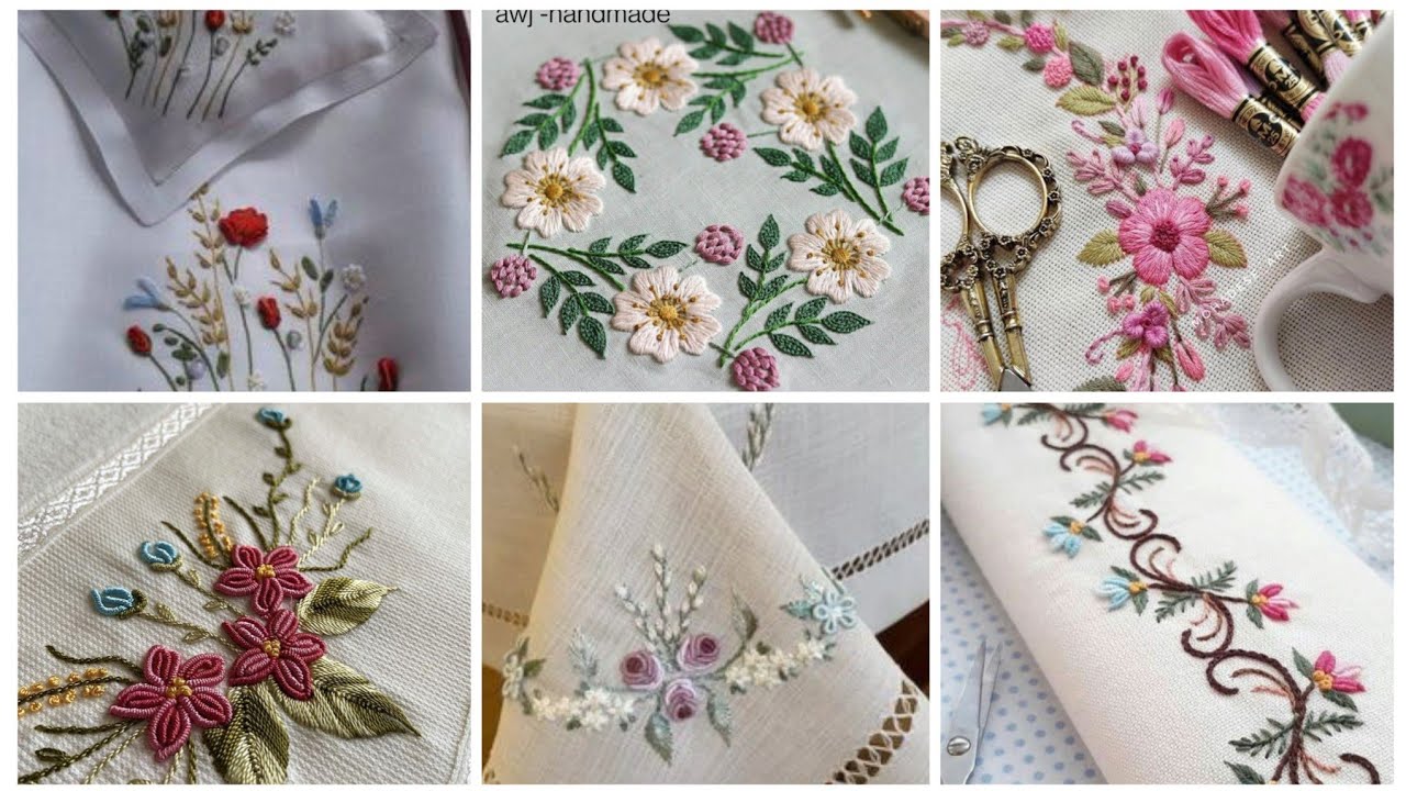 Elegant and stunning Brazilian hand embroidery designs /pattern ideas ...
