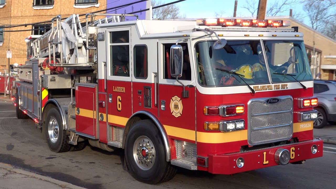 Philadelphia Fire Department Engine 5, Ladder 6 & Battalion 11 ...