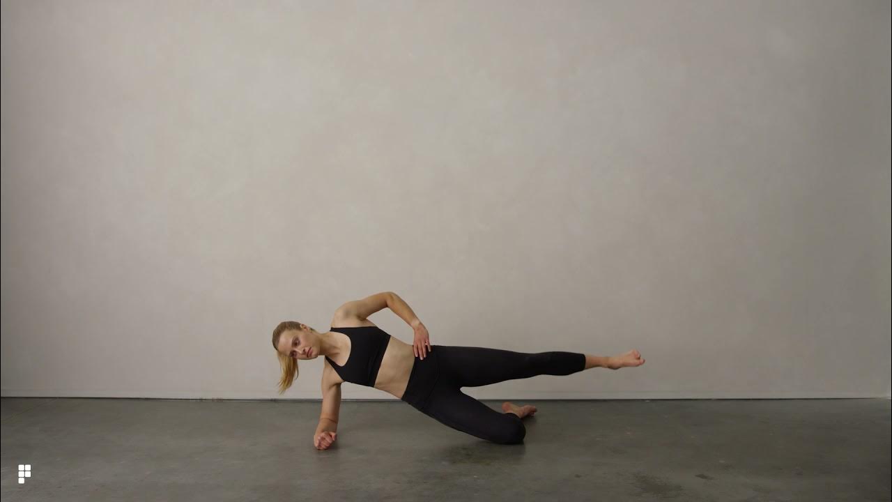 Side Plank Kneeling Leg Raise - YouTube