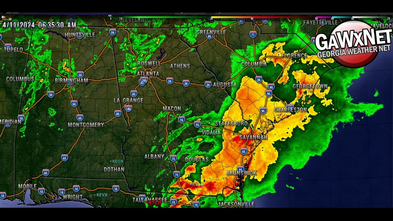 Georgia Weather Net 04-11-2024 - YouTube