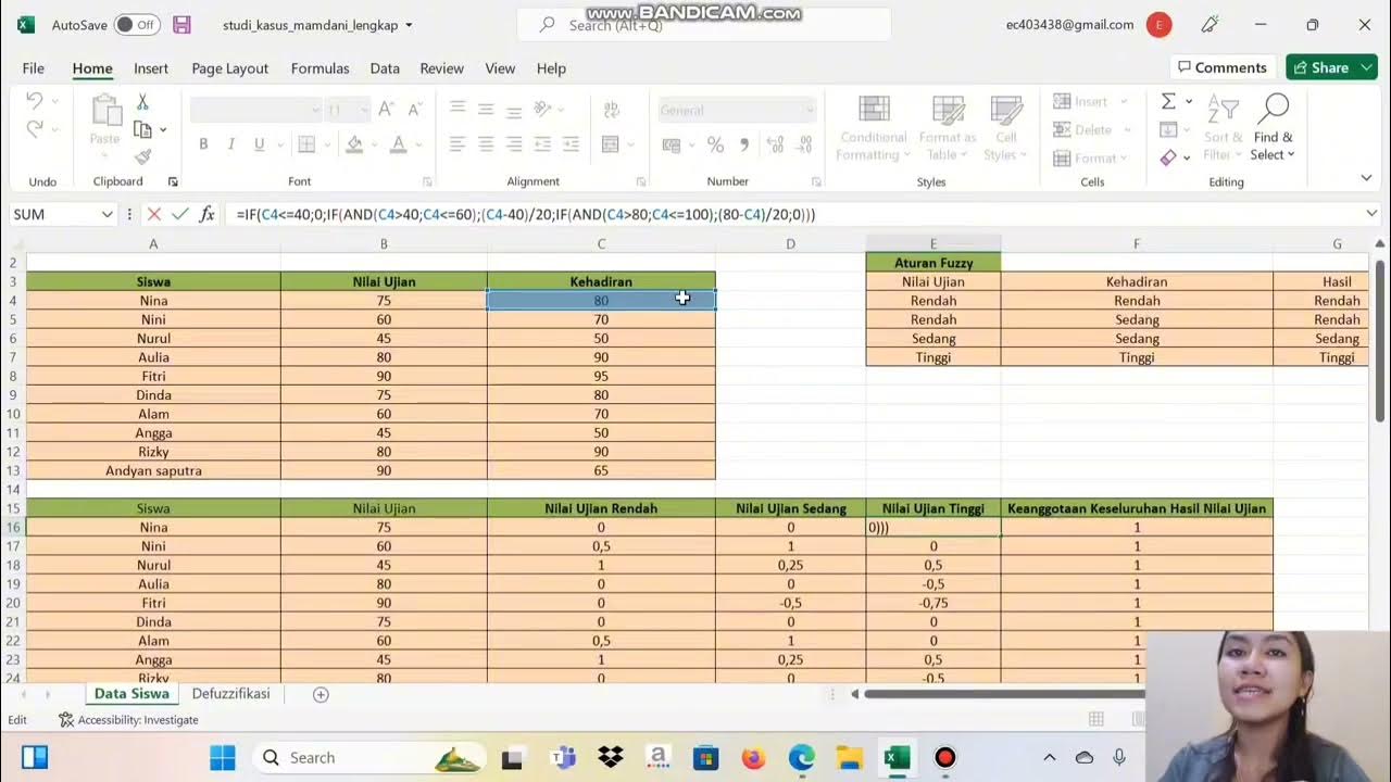 Tugas Besar Presentasi Data Mining Menggunakan Metode Fuzzy Mamdani Youtube
