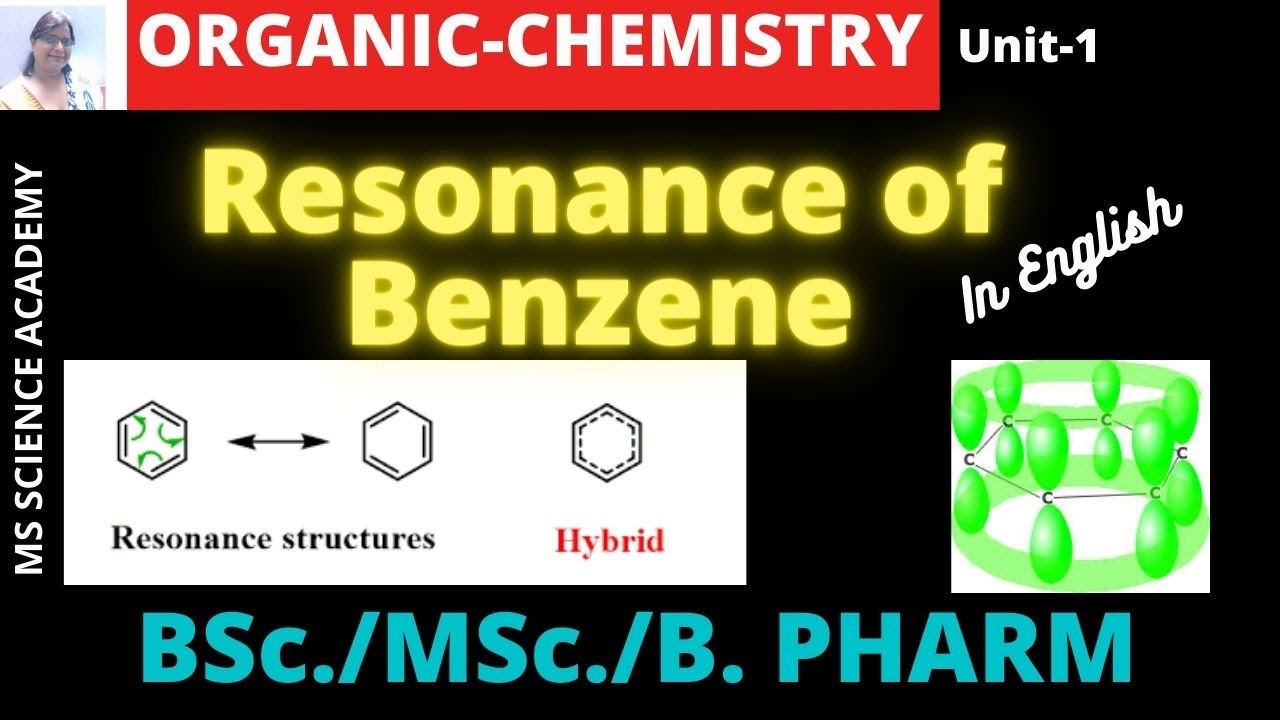 Resonance in Benzene-English-B Pharm 3 Sem-Organic Chemistry-2-Unit 1 ...