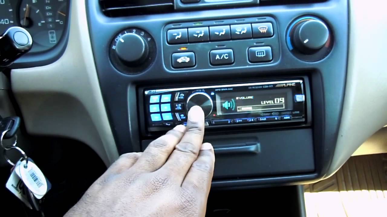 Alpine CDA-117 Sound Test Whitney Houston WATCH in HD! - YouTube