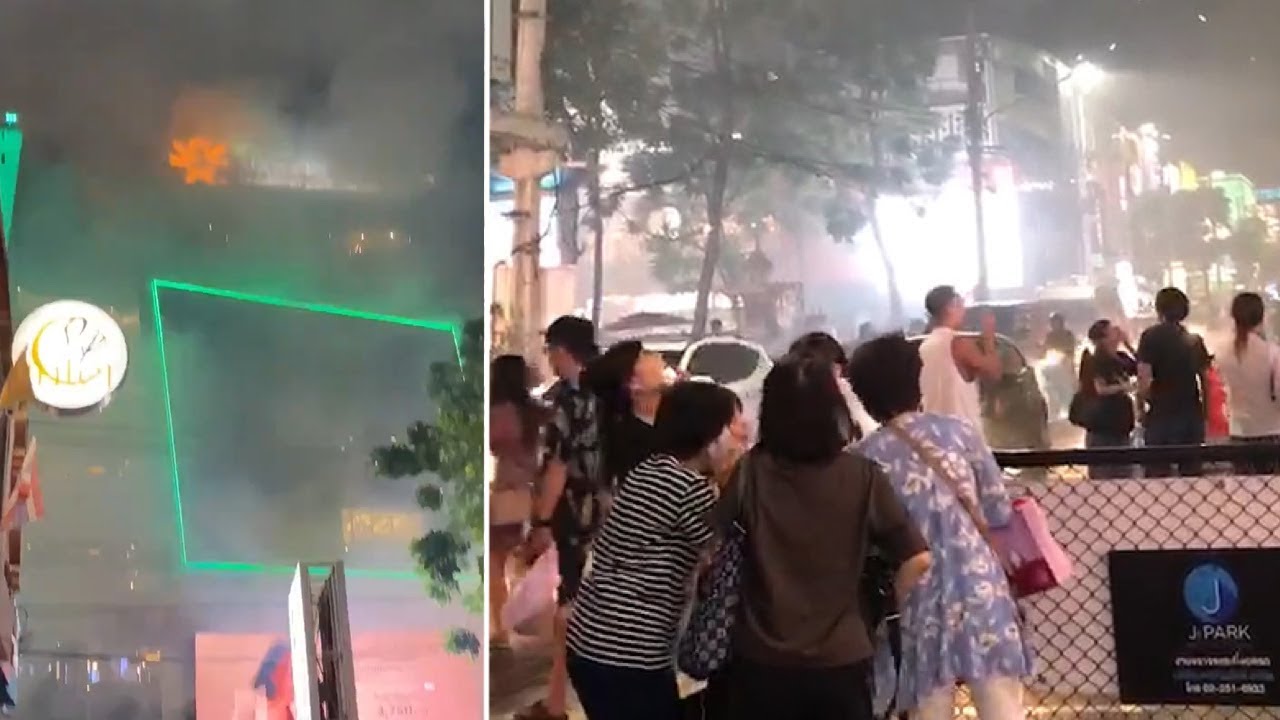 Fire At Korean BBQ Restaurant In Bangkok Shopping Mall Causes Panic ...