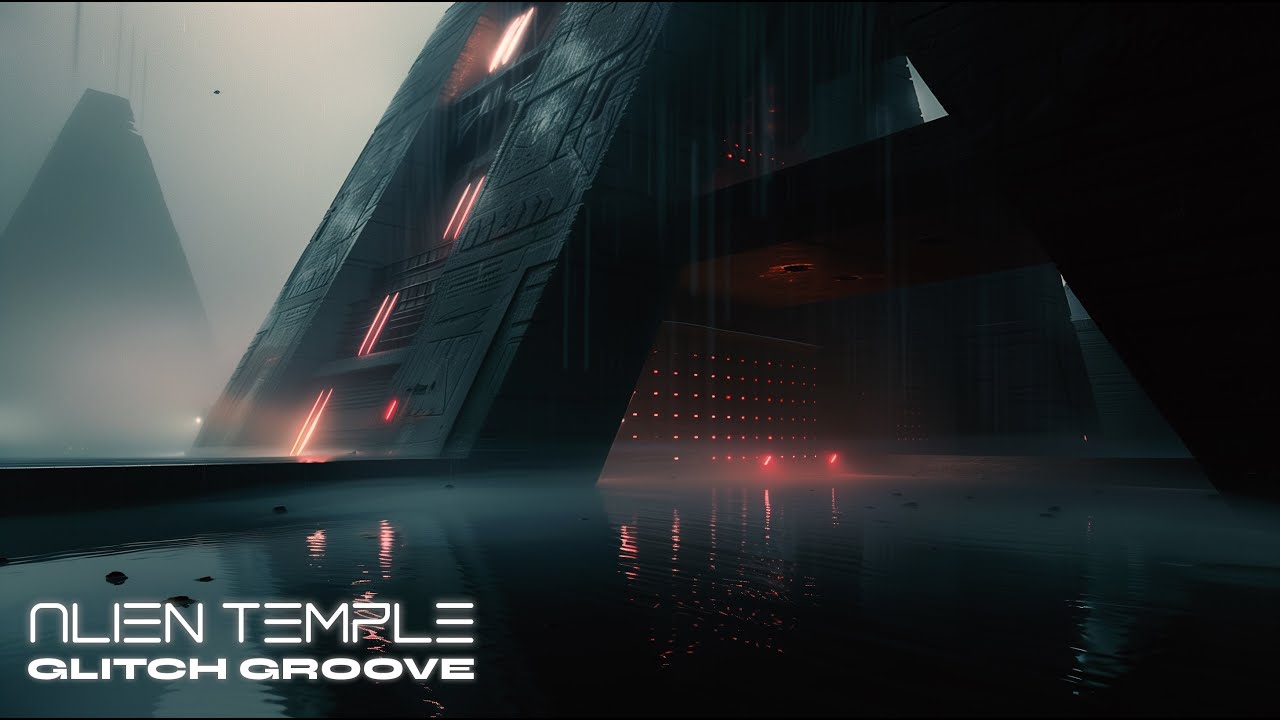 [ALIEN TEMPLE] a distant place where you can meditate Sci-Fi Relaxing ...