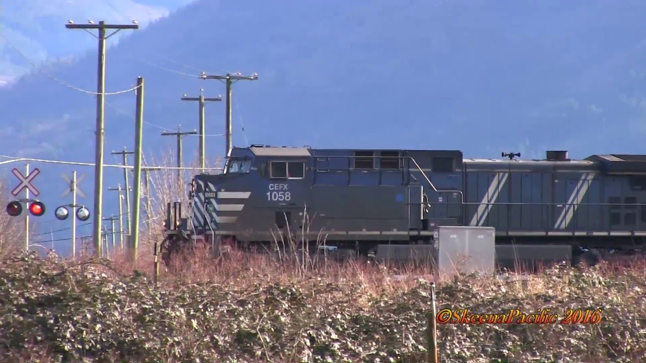 Trains #646 CEFX Leading 2016-02-08 - YouTube