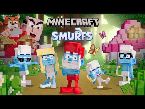 SMURFS MINECRAFT Playthrough | Minecraft Marketplace - YouTube