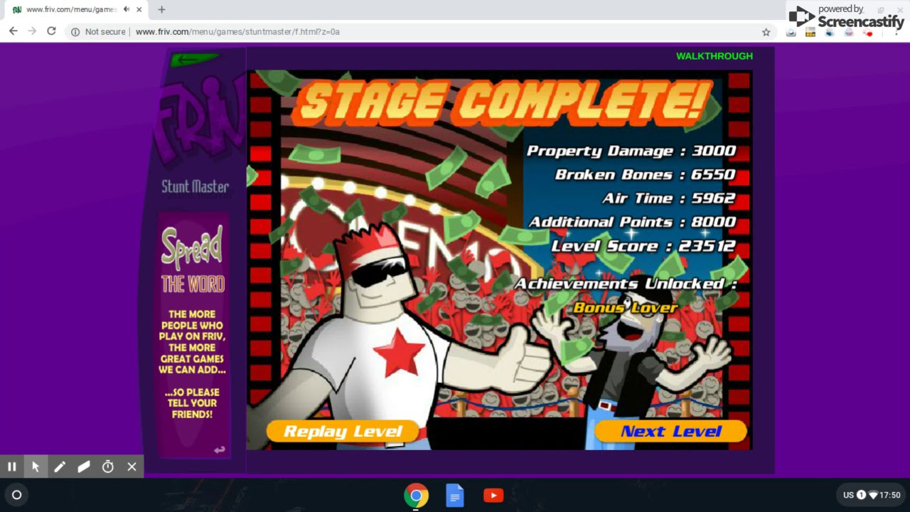 why dose this job have to have broken bones [stunt master on friv ...