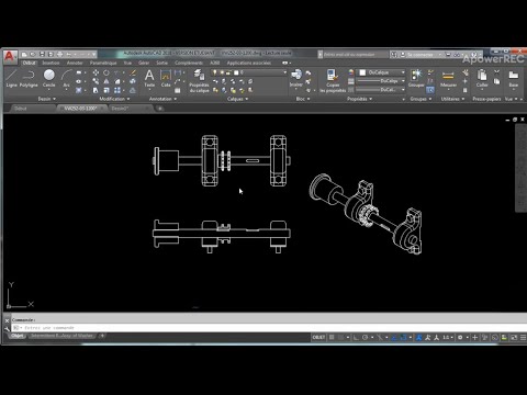 Autocad comment créer et organiser des objets 2D, - YouTube