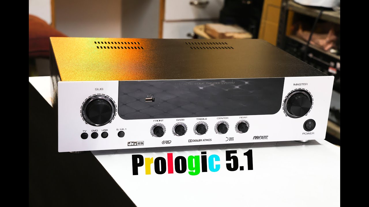 5.1 Prologic Amplifier with TDA 7294 | Superb Audio Clarity | Mid ...
