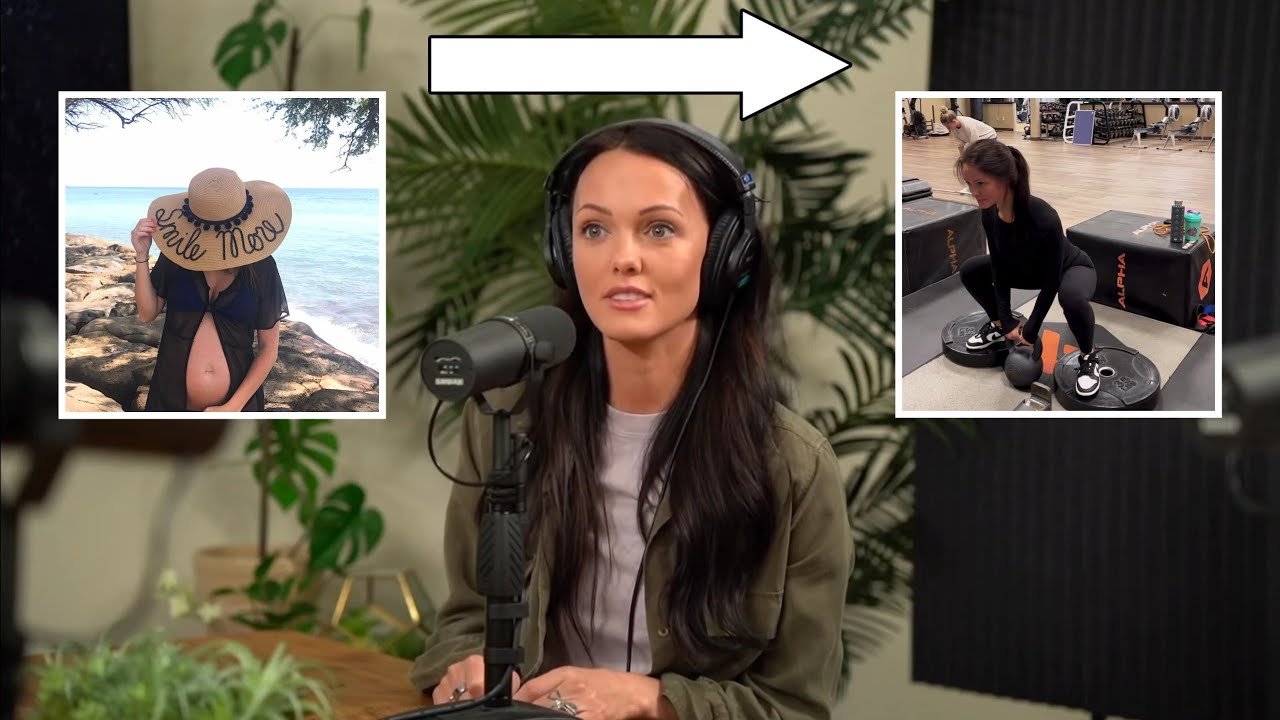 How much WEIGHT did Brittney Atwood GAIN from being PREGNANT? - YouTube