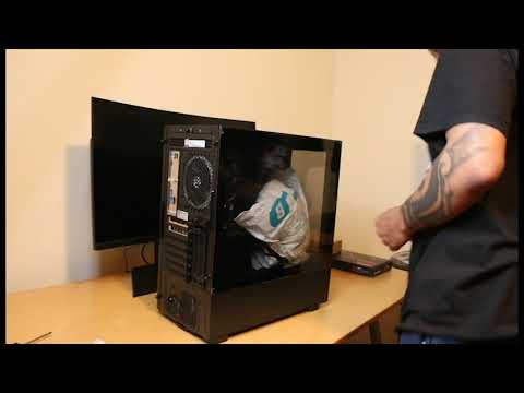Cyberpower pc and Gigabyte Gaming Monitor Unboxing - YouTube