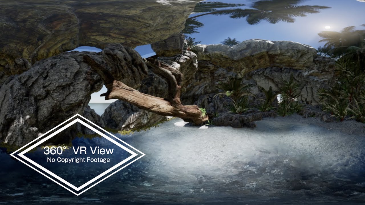 【No Copyright VR Video】360° Nature | Meditation | Sea | 4K 60fps 【Free ...