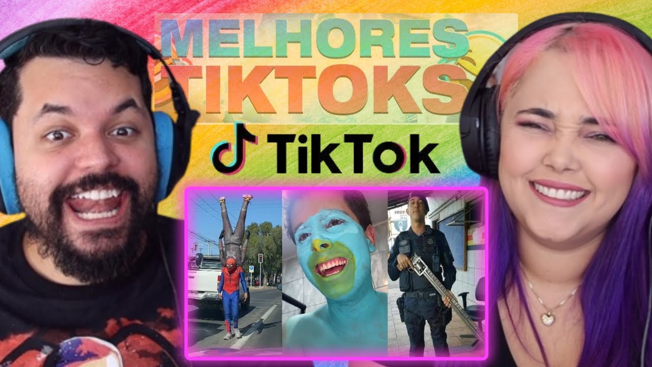 Os Melhores Tik Tok De ComÉdia Tente NÃo Rir 142 Amora ‹ React