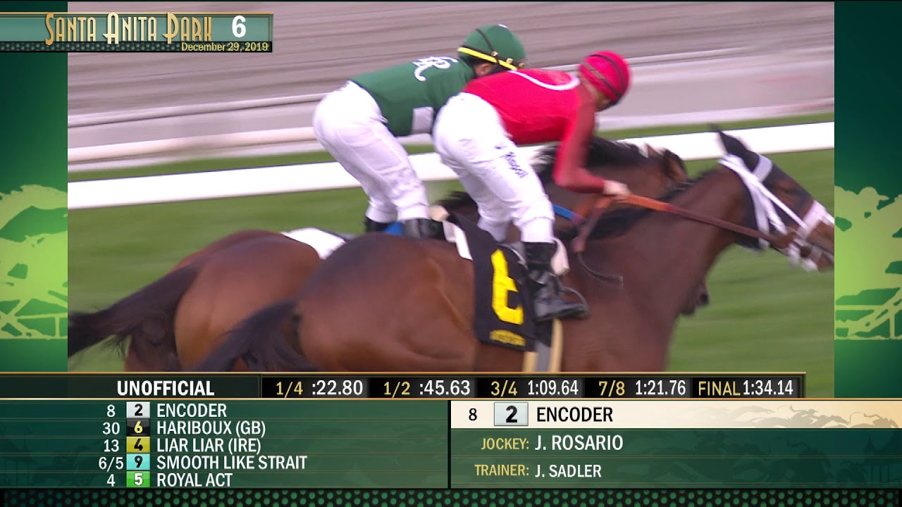 Eddie Logan Stakes December 29, 2019 - YouTube