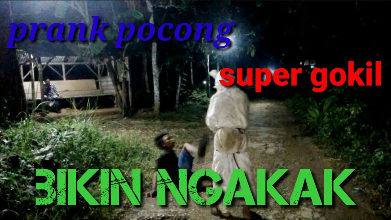 prank pocong super gokil bikin ngakak - YouTube