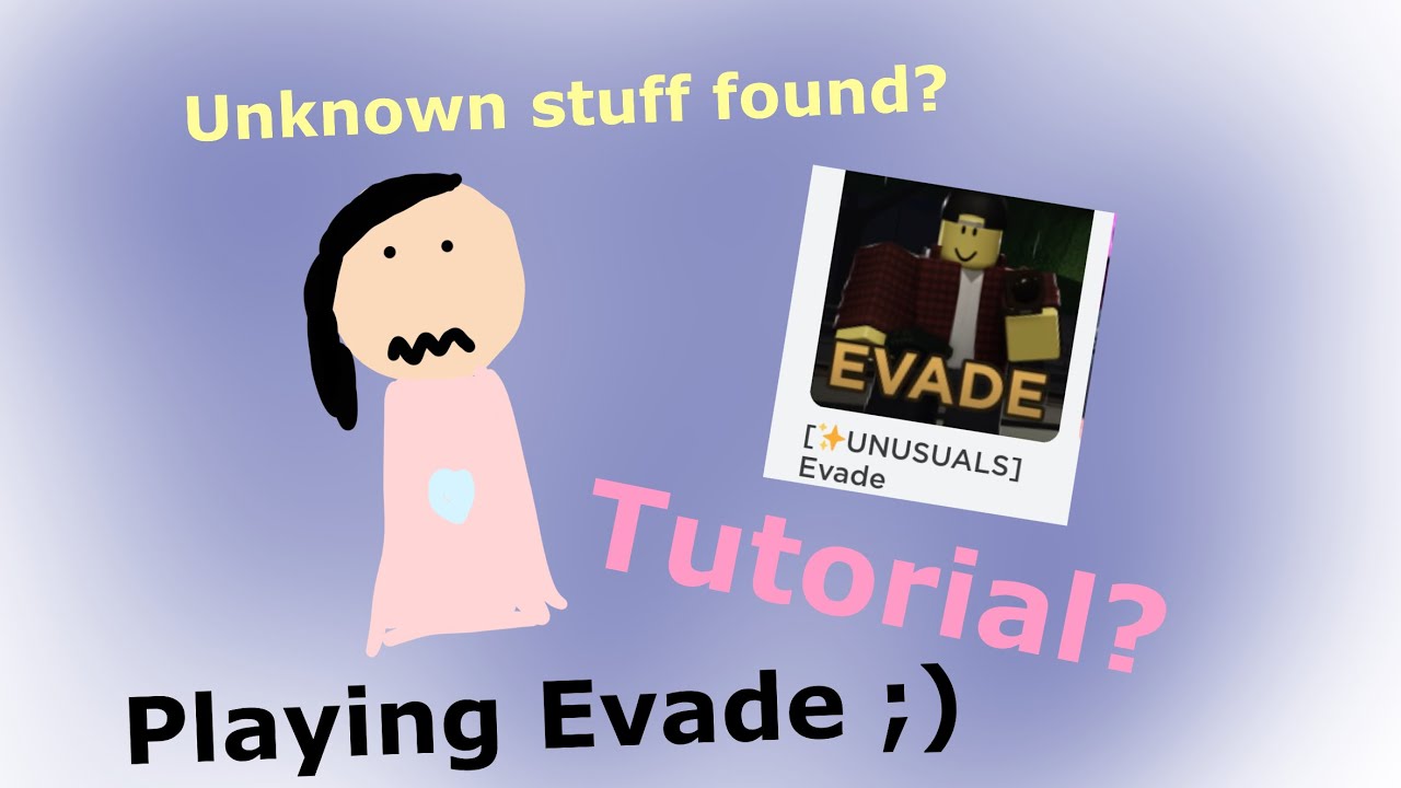 Evade Gameplay with instructions - YouTube
