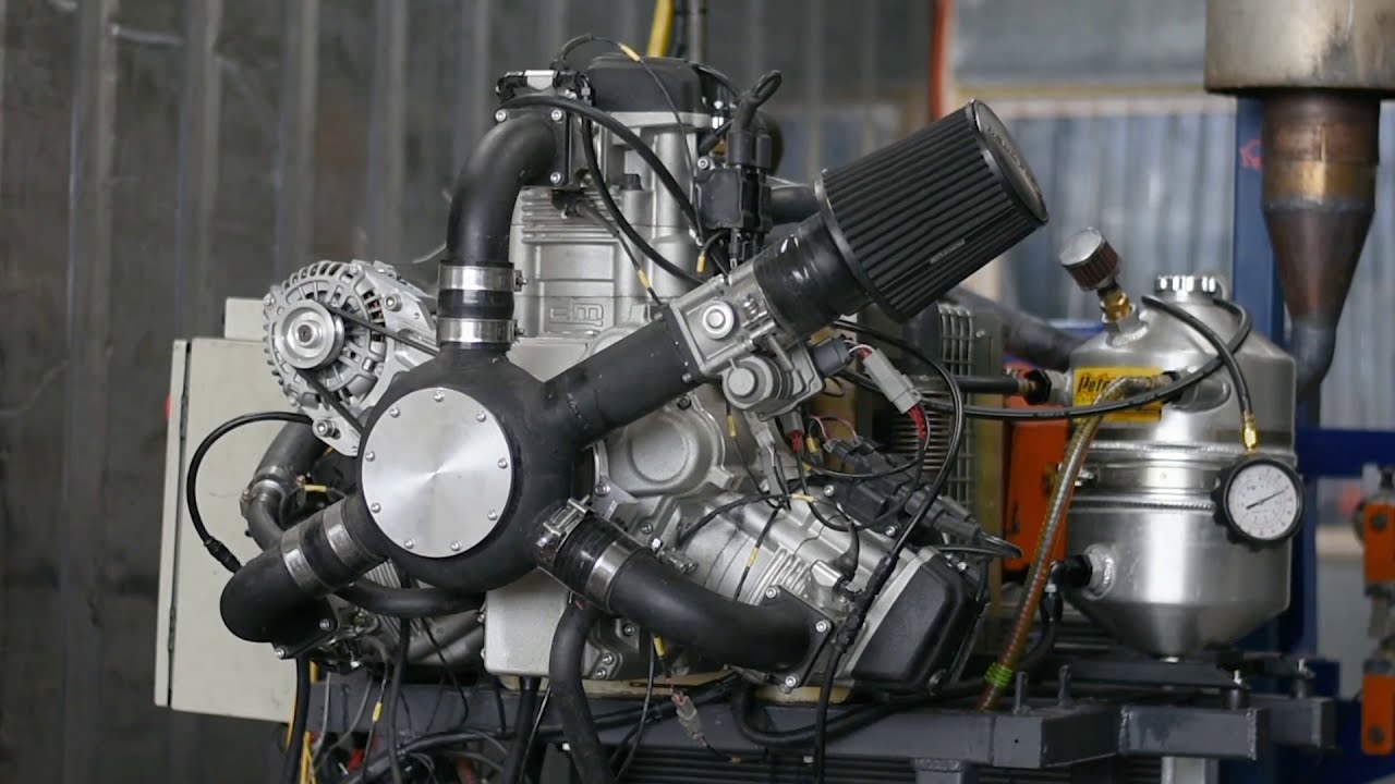 1st START – RADIAL MOTION PRODUCTION ENGINE - YouTube