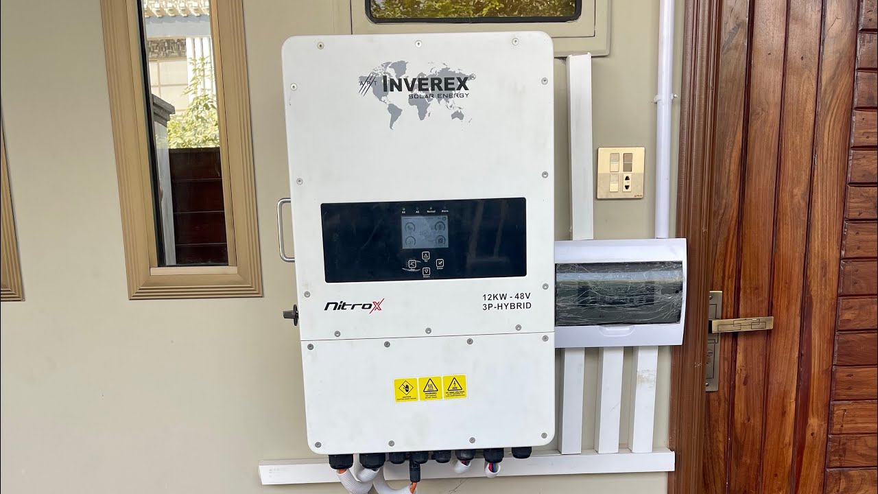 NDV DG Khan Project Inverex Nitrox 12Kw Hybrid Solar Inverter With ...