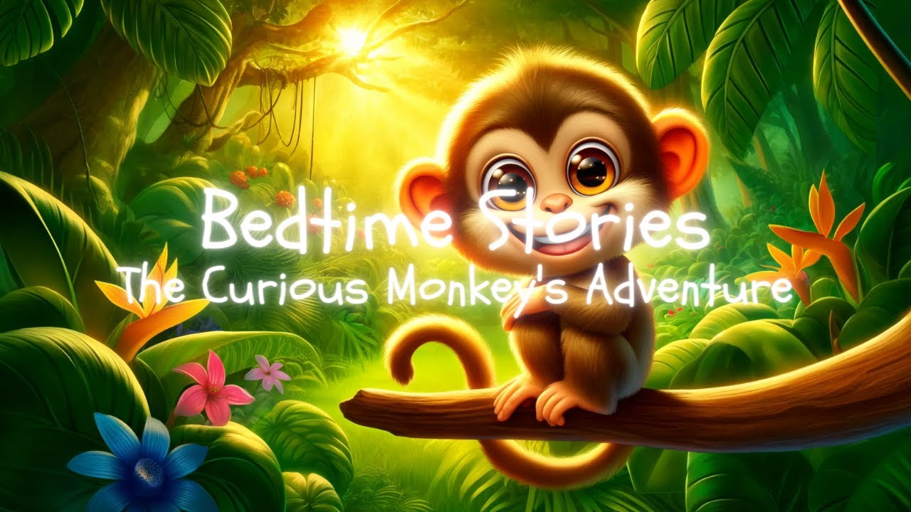 Bedtime Audio Stories | The Curious Monkey's Adventure - Aesop's Fables Reimagined | Best Kids ...