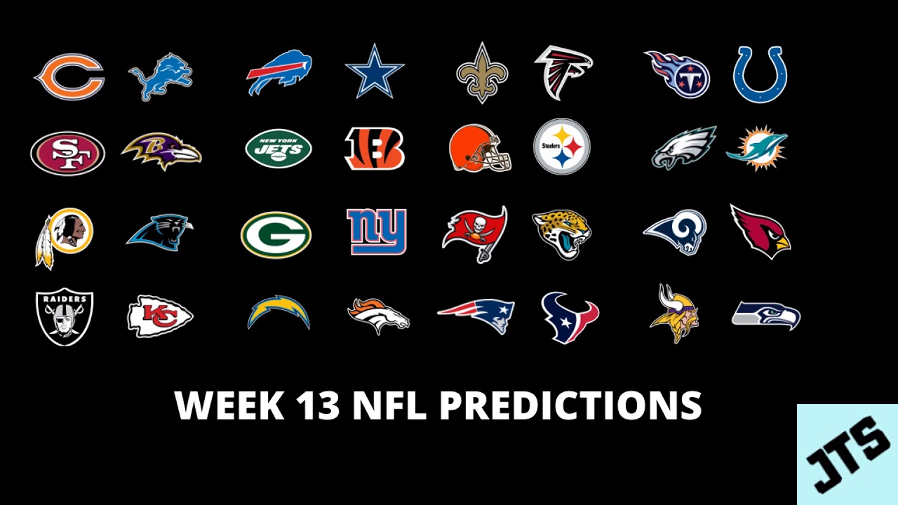 2019 WEEK 13 NFL PREDICTIONS - YouTube