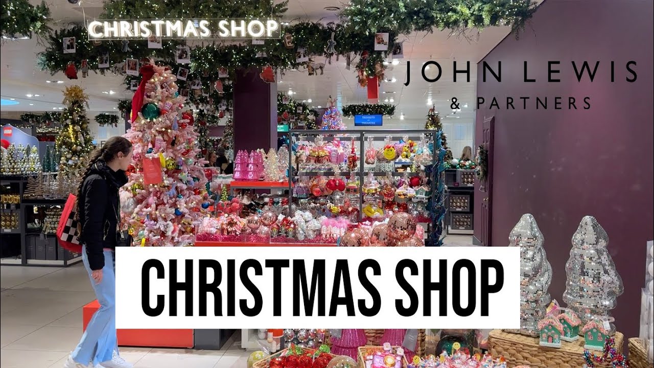 John Lewis Christmas Shop John Lewis Unveils Christmas Shop With
