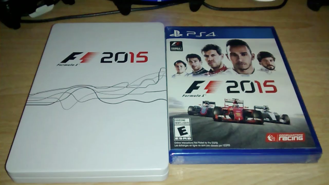 Formula 1 2015 PS4 Unboxing * Collectors Case - YouTube