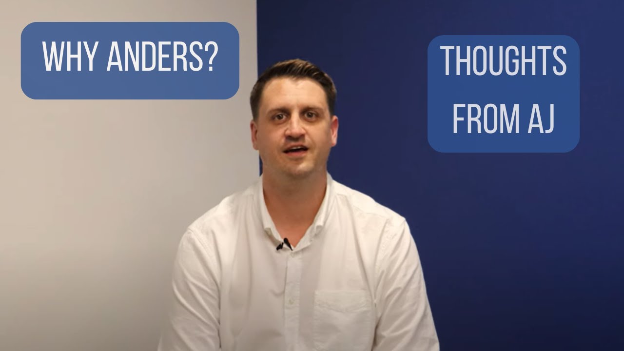 AJ Shares The Top Reasons To Choose Anders Group For Your Next ...