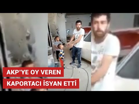 AKP'ye oy veren kaportacı isyan etti