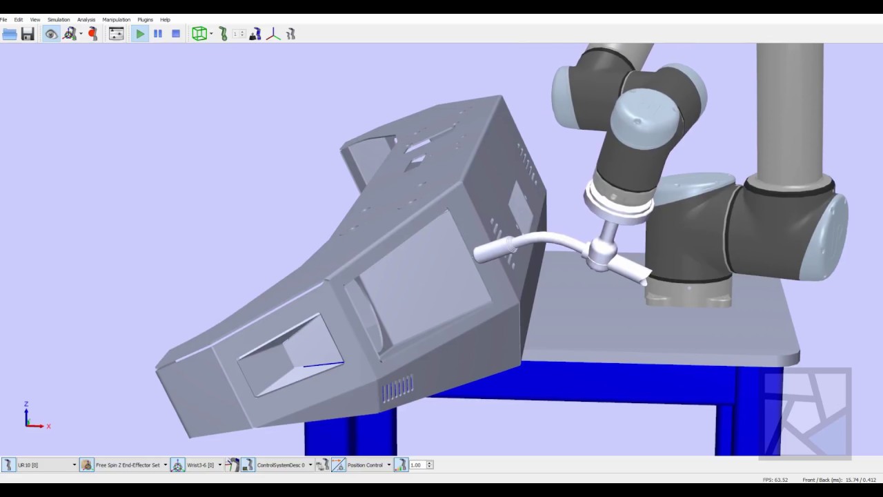 GMAW Robotic Welding Demonstration with a UR10 - YouTube