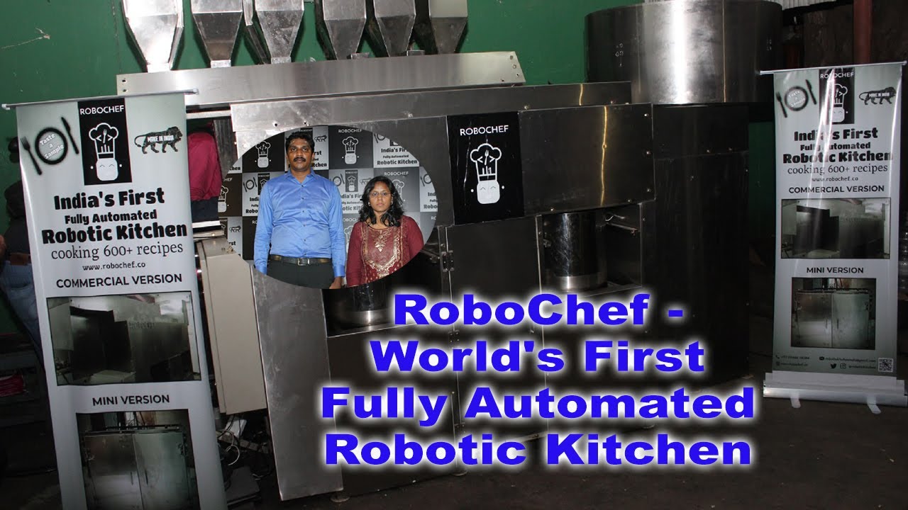 RoboChef - World's First Fully Automated Robotic Kitchen # ...