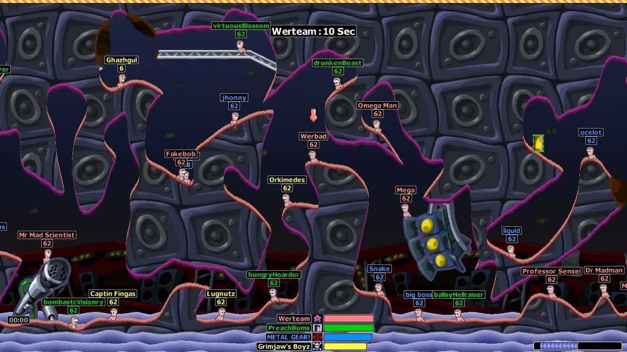 Worms Armageddon - Randomiser 5: Roping Warboss Into Things - YouTube