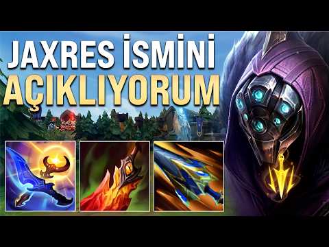 JAXres nicki nereden geldi? nasıl bu kadar iyi jax oynuyorum?