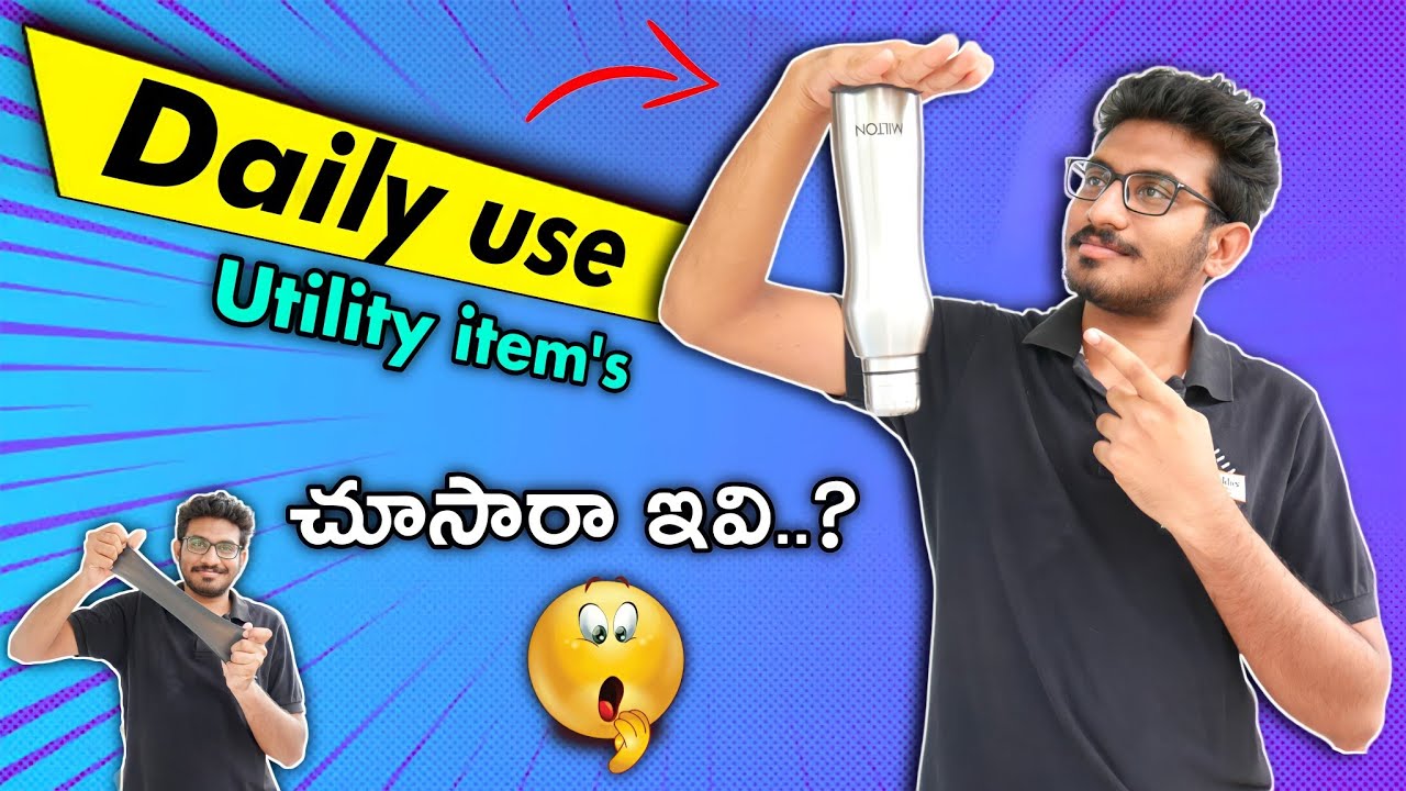 Daily Utility Items Every Home should have | Cheap and Useful Home ...