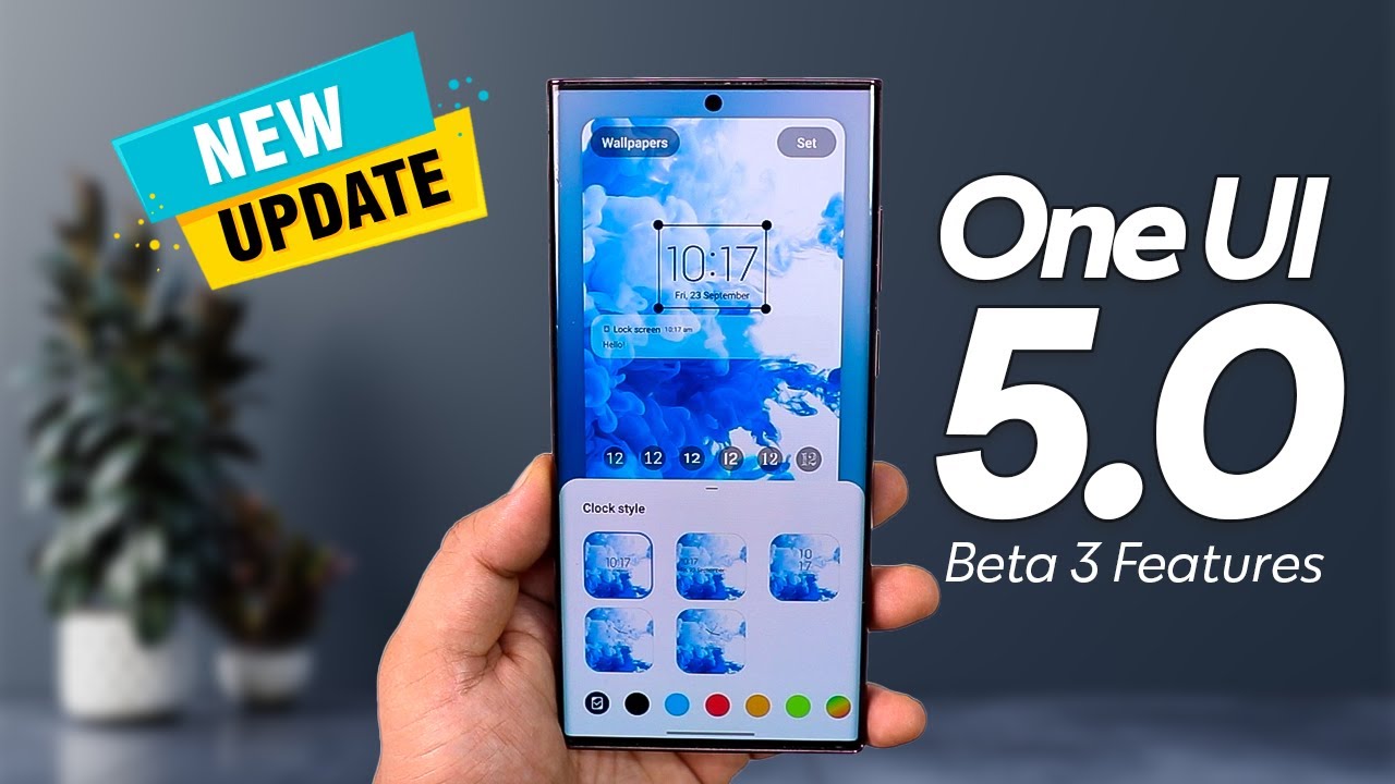 One UI 5 Beta 3 Improved a lot, New Features Added - YouTube