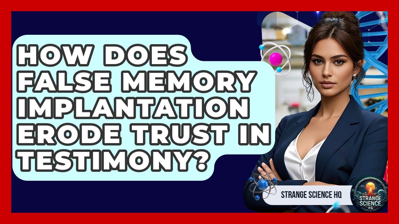 How Does False Memory Implantation Erode Trust In Testimony? - Strange ...