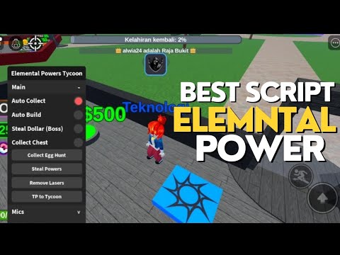 [💀OP] Script Elemental Power Tycoon Script Steal Money | Steal Power ...