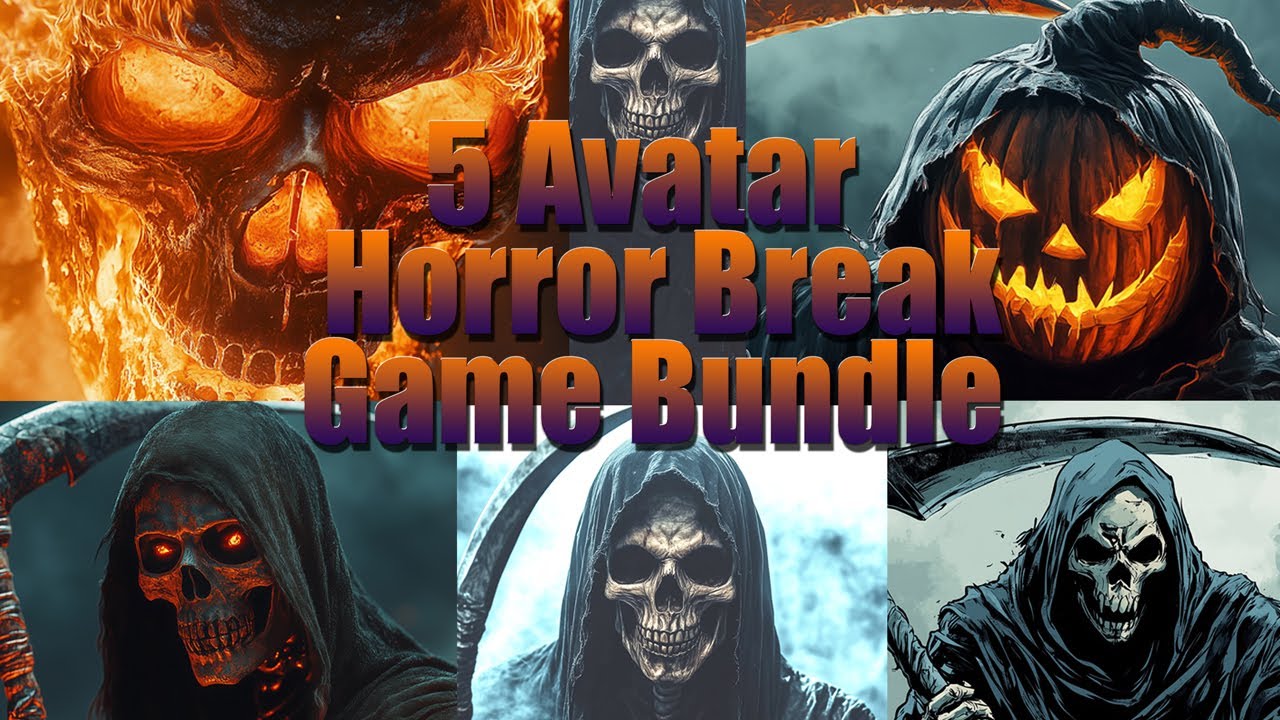 Rare and Free PS5 Avatars - 5 Avatar Horror Break Bundle - 5 Free PS5 ...