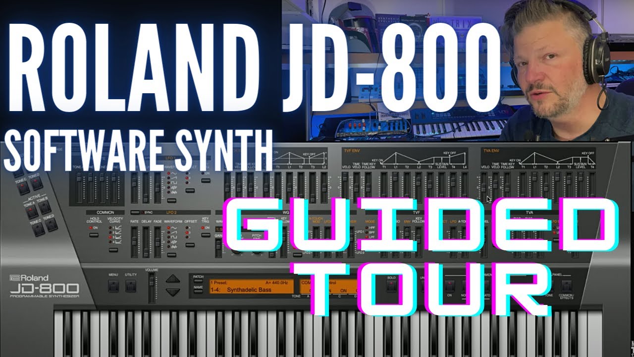 Deep dive in the Roland JD-800 Software synth- why it’s so cool? - YouTube