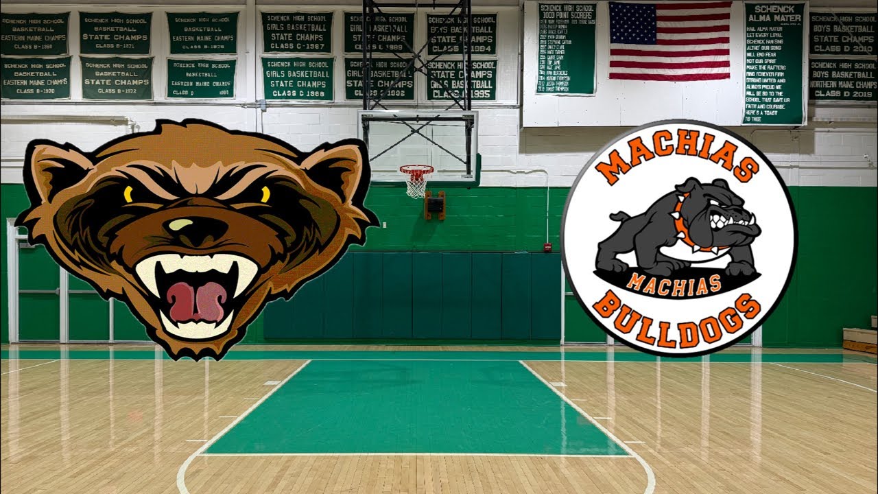 Schenck Wolverines VS Machias Bulldogs: Schenck High School Basketball ...